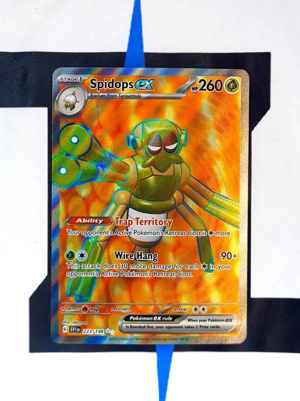 Spidops ex SVI 223 - Scarlet & Violet Pokemon Karten